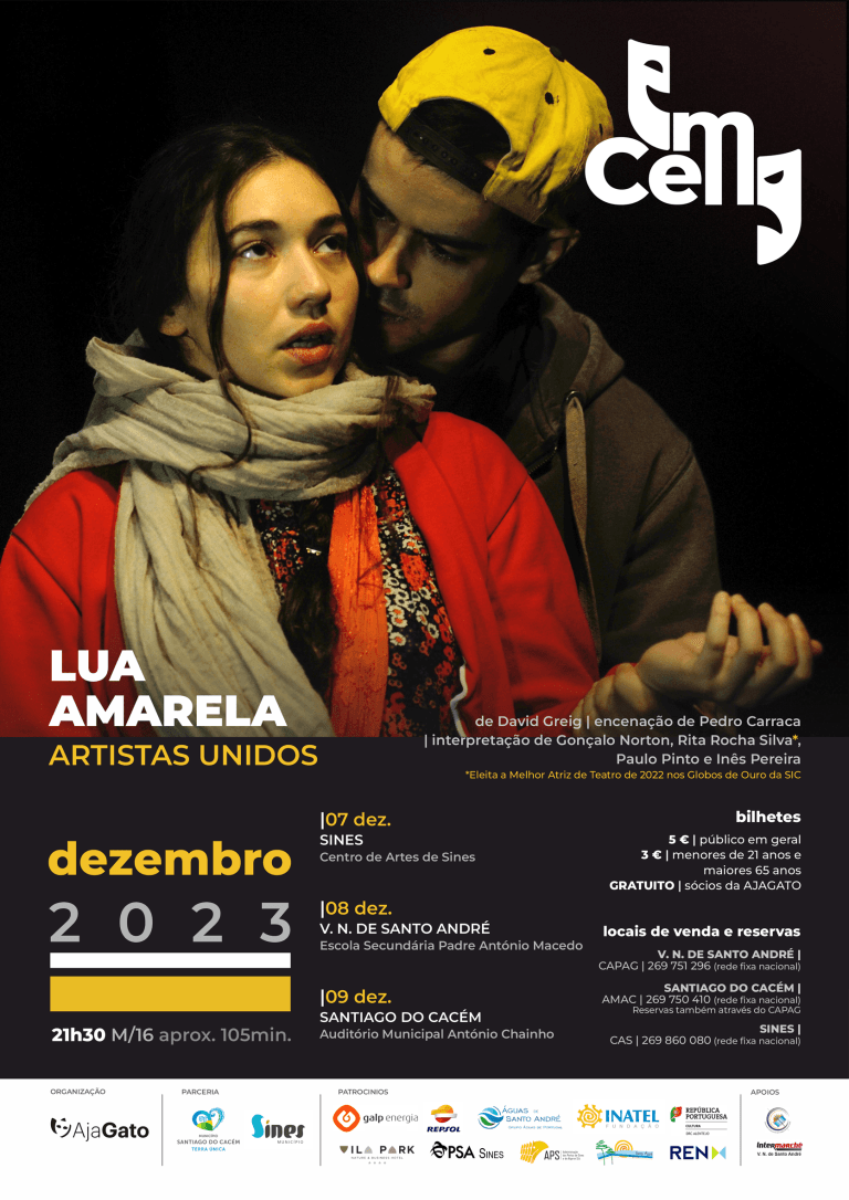 EmCena apresenta “Lua Amarela” – Câmara Municipal de Santiago do Cacém